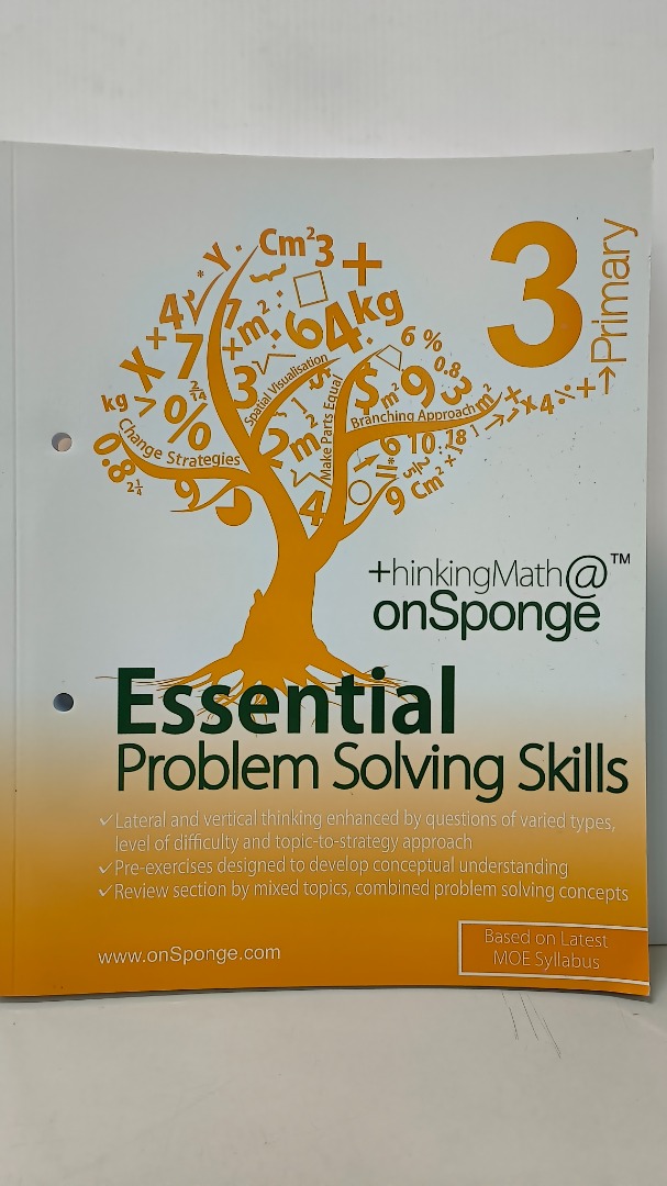 ThinkingMath@OnSponge Essential Problem Solving Skills Primary 3 ...