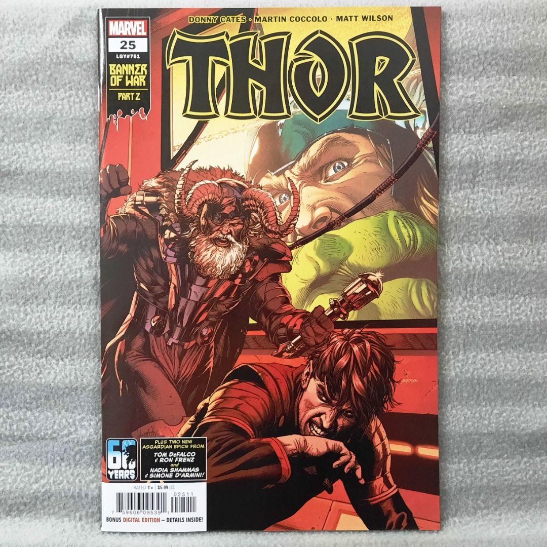 Thor #25 (6th Series) Marvel Comics (Donny Cates, Martin Coccolo ...