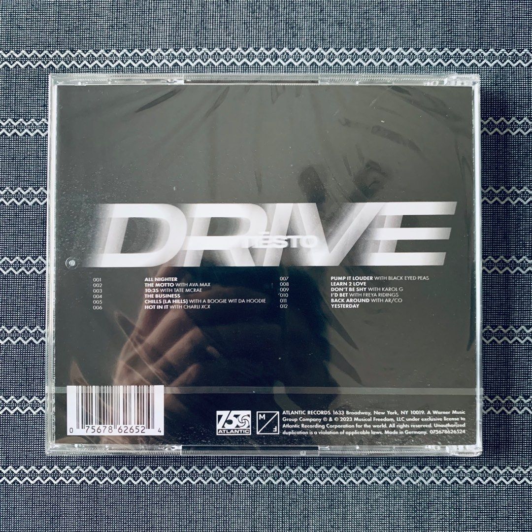 tiesto drive cd