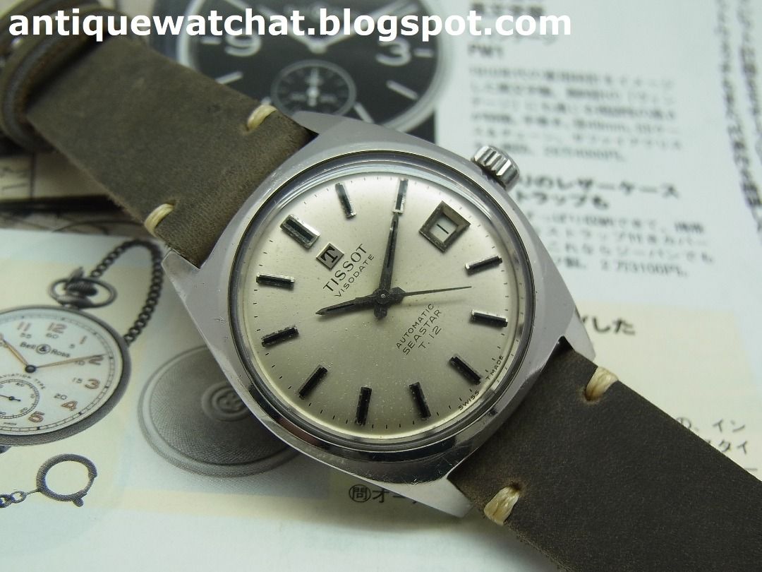 TISSOT VISODATE SEASTAR T.12 21 JEWELS AUTOMATIC WATCH 1965's, Men's ...