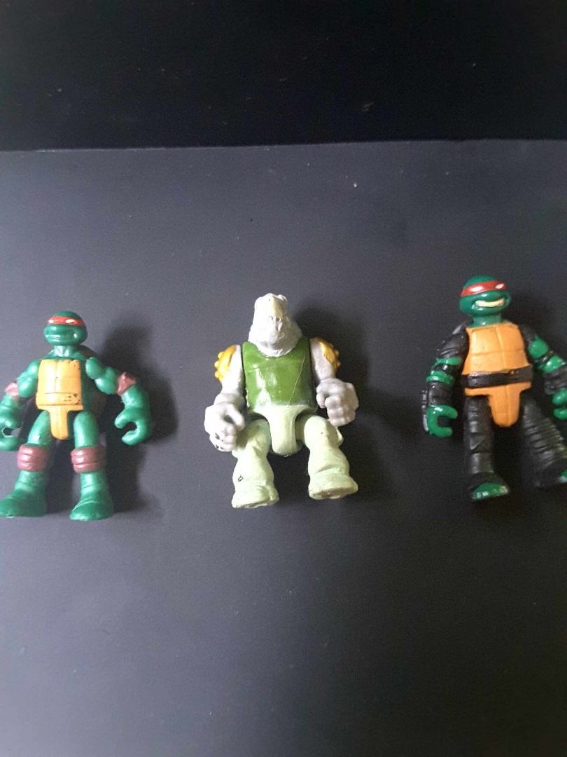 TMNT Micro figure set!!! on Carousell