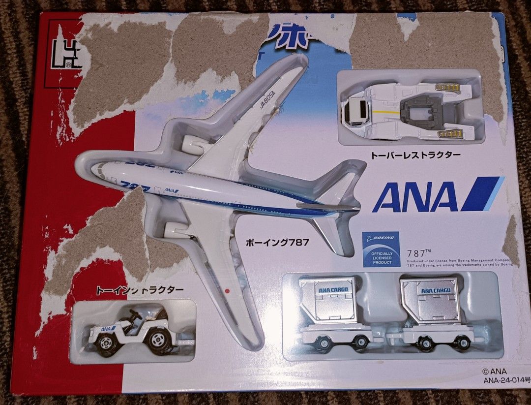 Tomica ANA B787 Airport Set, Hobbies & Toys, Toys & Games on Carousell