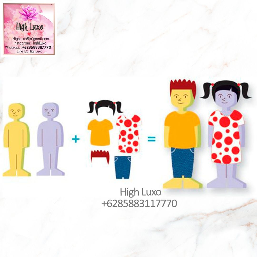 TOY TOYS MAINAN PAPER DOLLS BONEKA KERTAS MoMA Modern Play Family ...