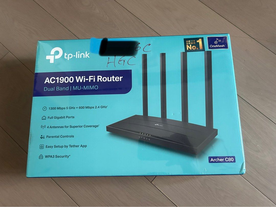 TP link AC1900 wifi router, 電腦＆科技, 電腦周邊及配件, Wifi及上網相關產品 - Carousell