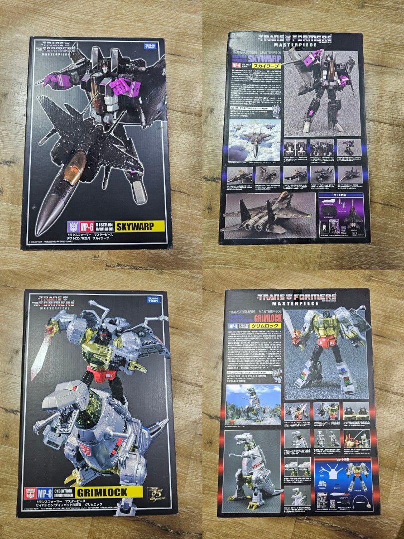Transformers Masterpiece MP-2 MP-4 MP-6 MP-8, Hobbies & Toys, Toys ...