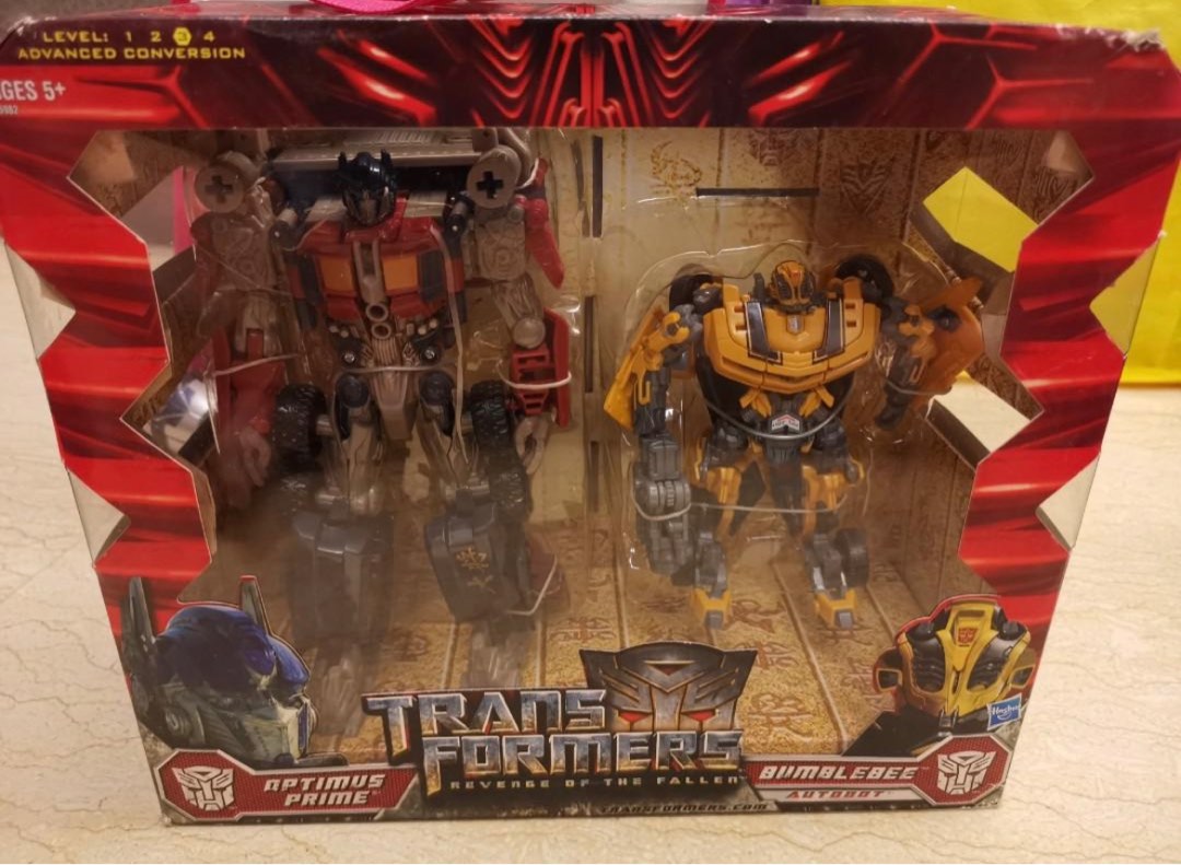 Transformers ROTF Optimus Prime and Bumblebee 2 Pack Set MISB, Hobbies ...