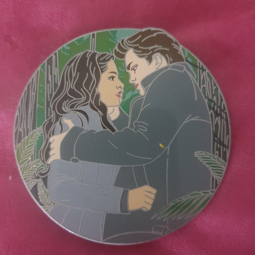 Twilight Saga Edward and Bella Enchanted Queen Pins Enamel Pin on Carousell