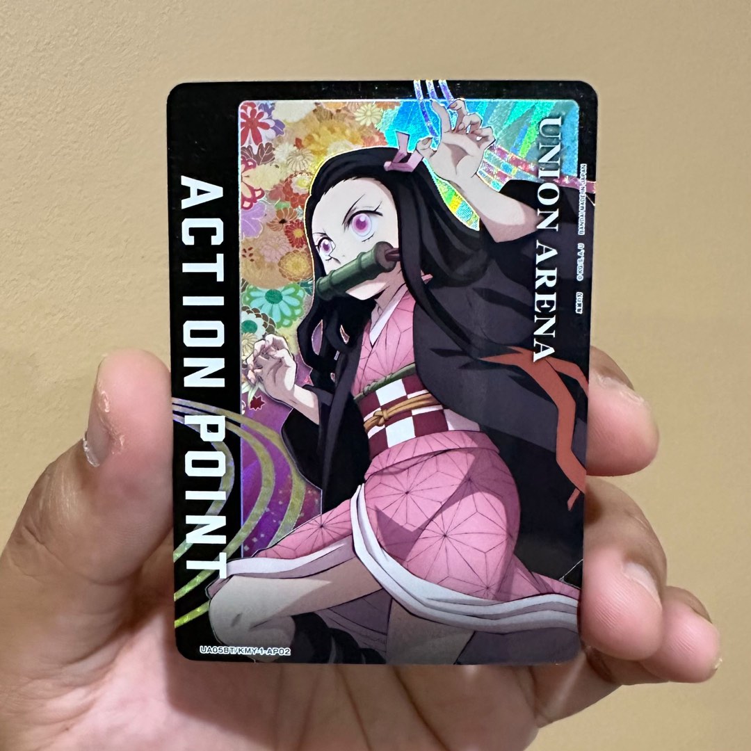 Union Arena Demon Slayer AP Nezuko Action Point Card Game TCG, Hobbies ...