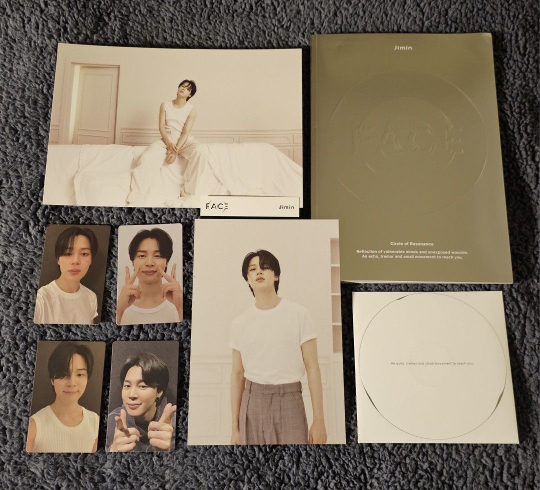Unsealed Invisible Face Album (Jimin), Hobbies & Toys, Music & Media ...