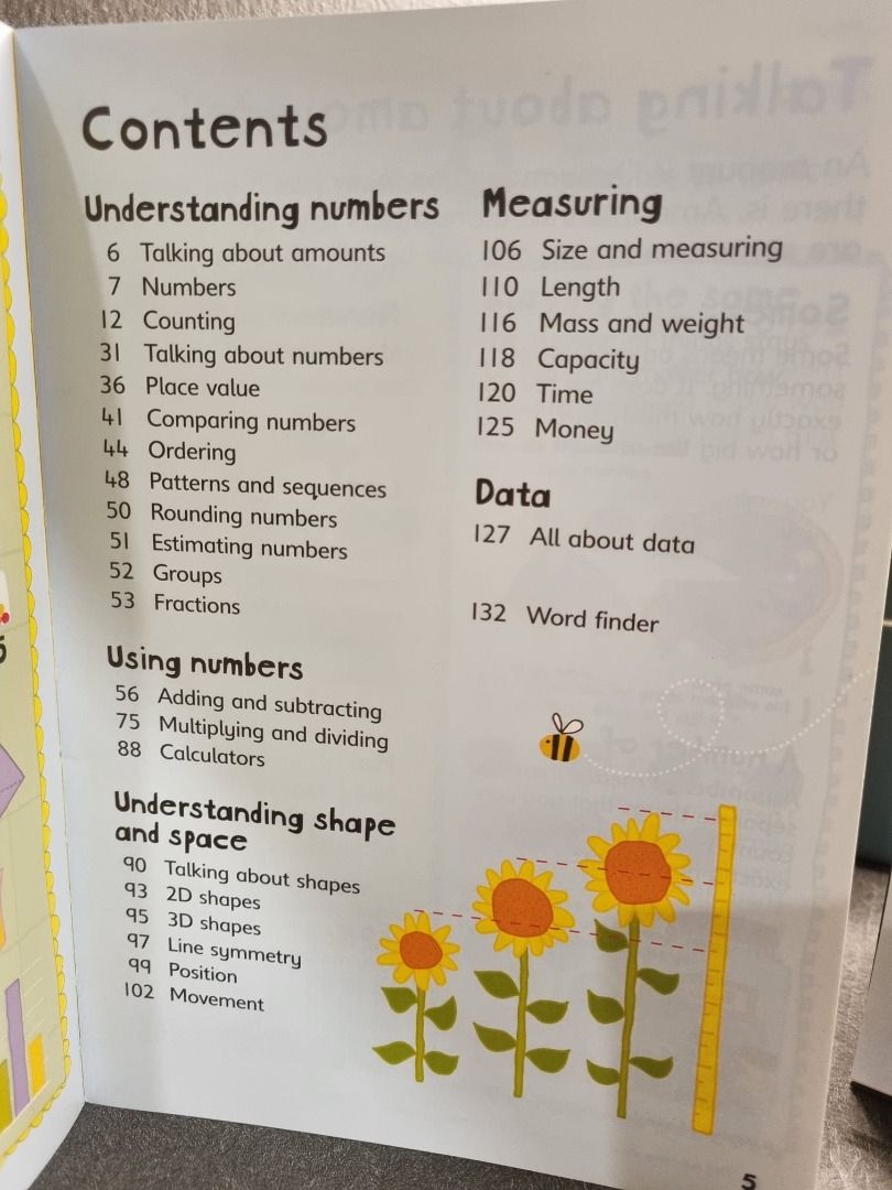 Usborne First Illustrated Maths Dictionary Children First Math Junior ...