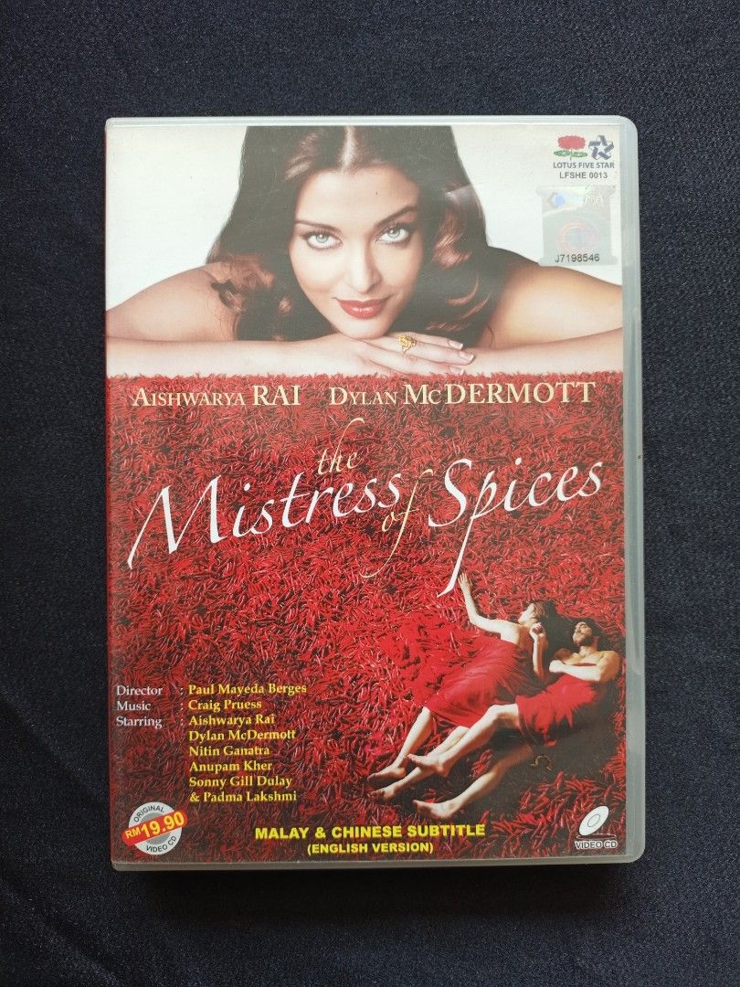 VCD The Mistress Of Spices, Hobbies & Toys, Music & Media, CDs & DVDs on Carousell