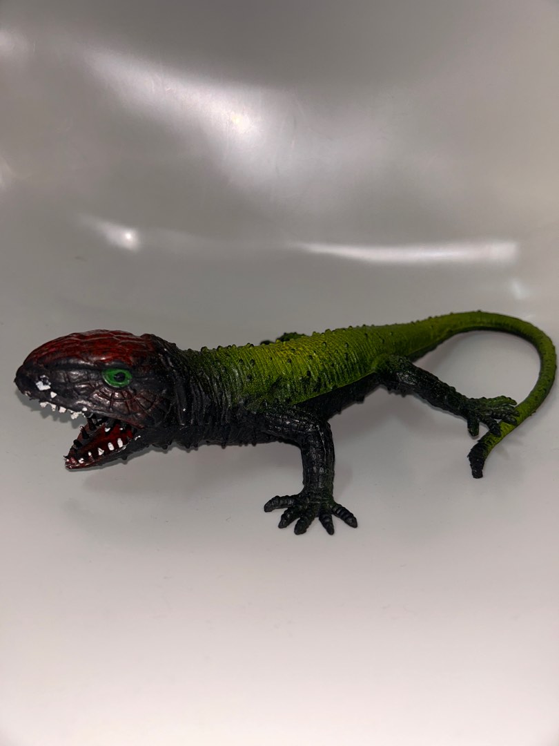Vintage Imperial 1980 Lizard Figure Black Rare Collectible Toy VTG 80’s ...