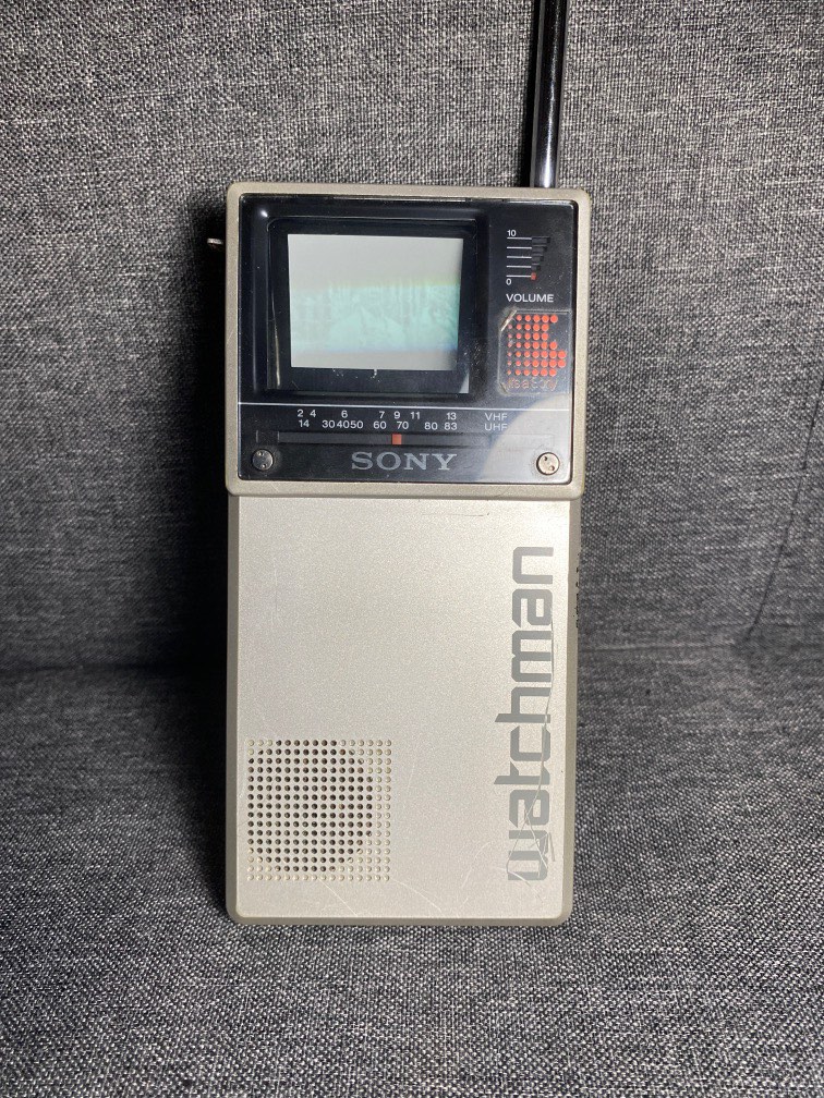 Vintage Sony Watchman FD-20A Black and White TV on Carousell