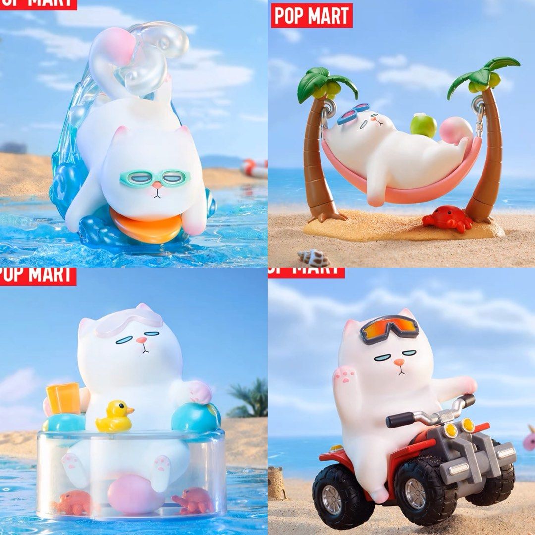 VIVICAT HOLIDAY SERIES POPMART / FULL SET / SINGLE BLIND BOX / ABLE TO ...
