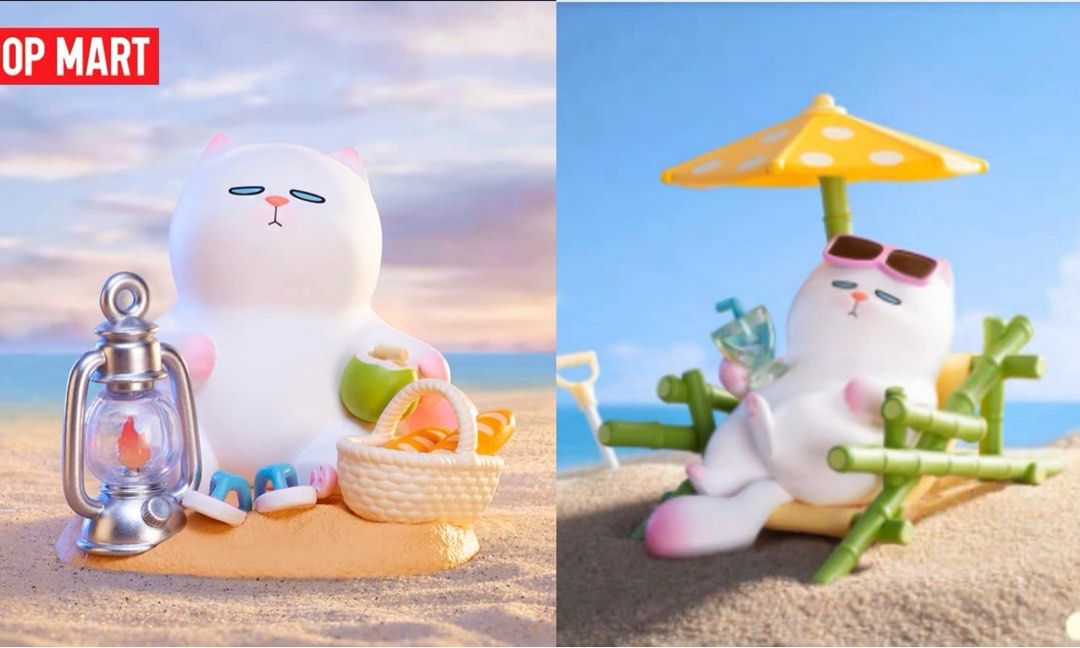VIVICAT HOLIDAY SERIES POPMART / FULL SET / SINGLE BLIND BOX / ABLE TO ...