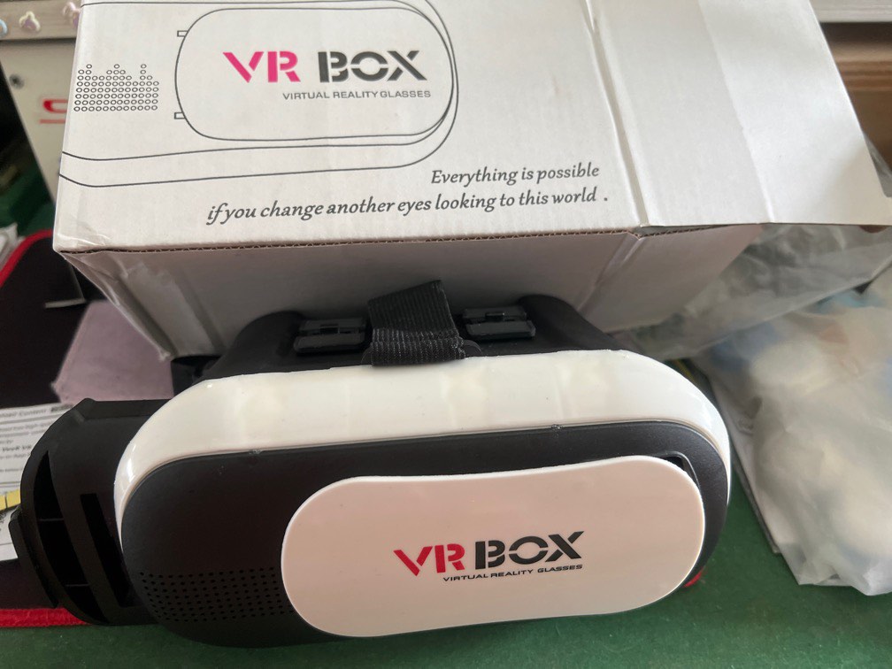 VR BOX, Video Gaming, Gaming Accessories, Virtual Reality on Carousell