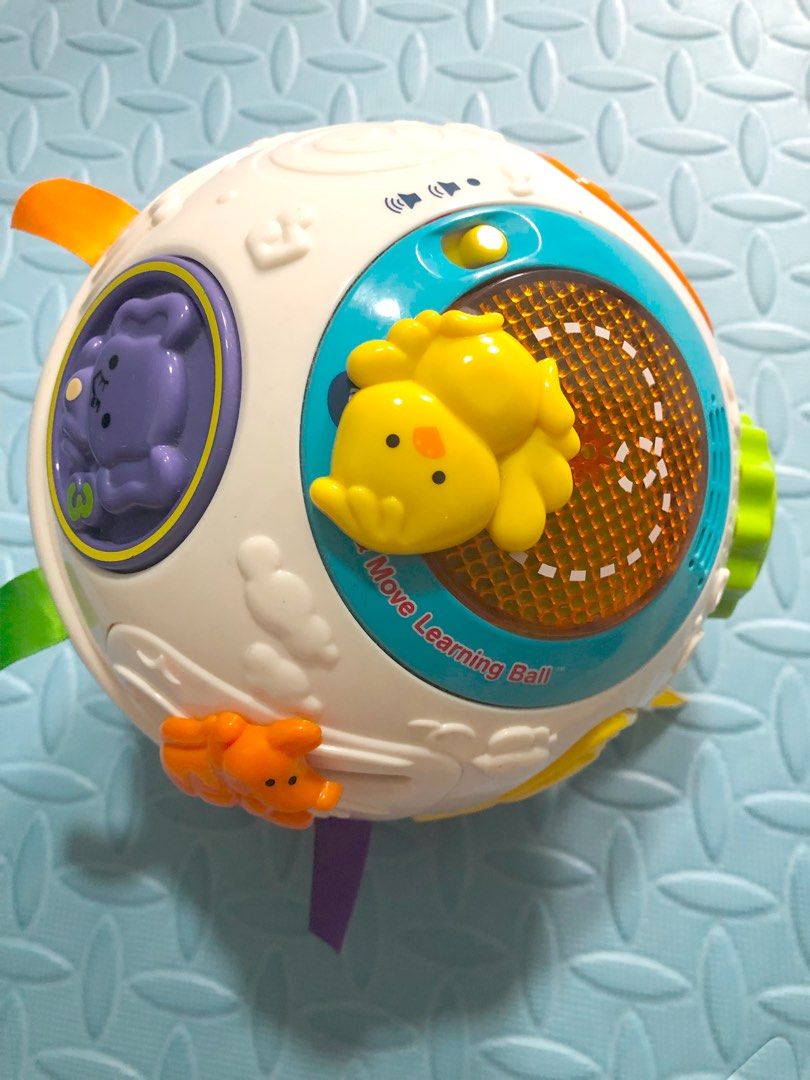 VTech Crawl N Learn Bright Ball, Babies & Kids, Infant Playtime on ...