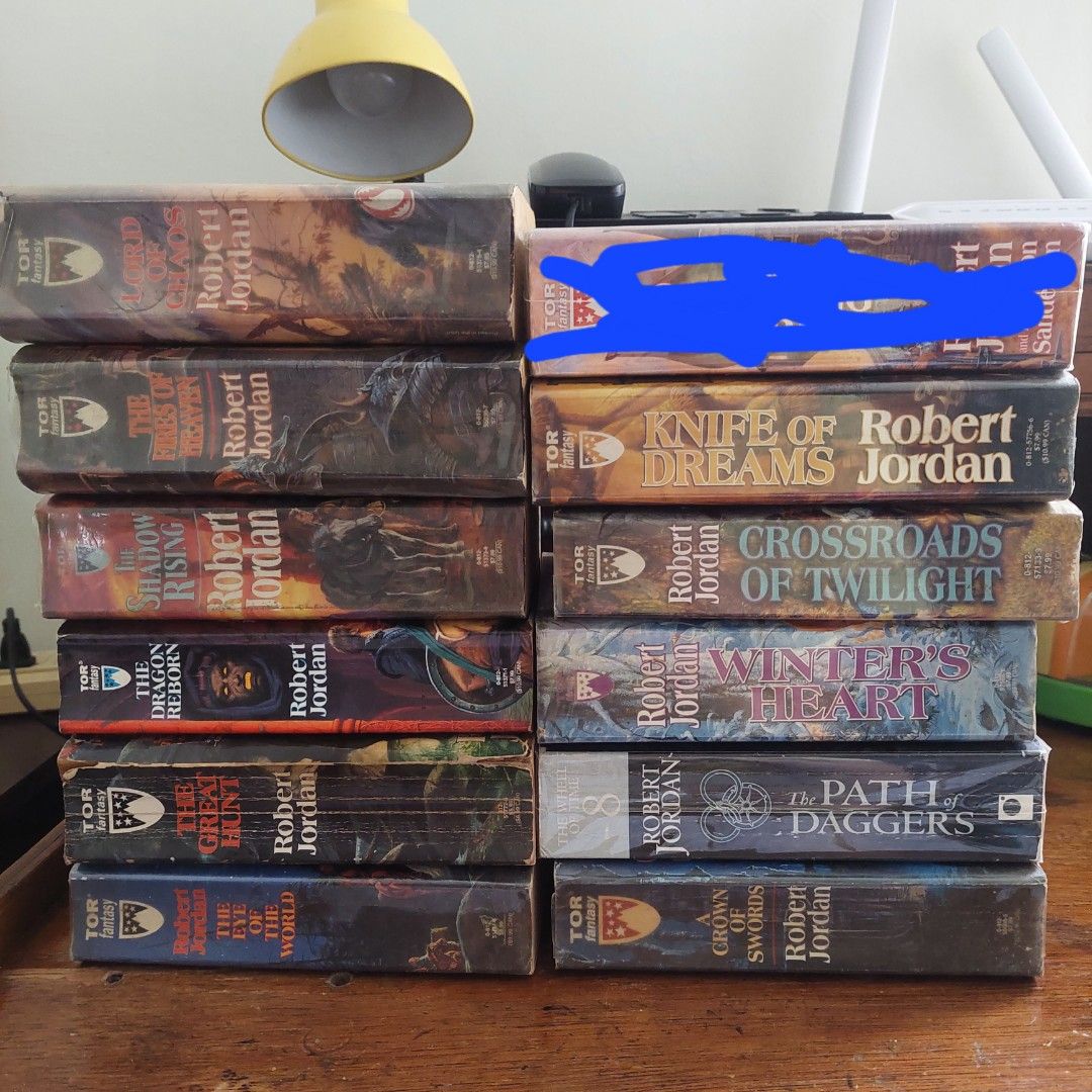 WHEEL OF TIME BOOK SET BY ROBERT JORDAN, Hobbies & Toys, Books ...