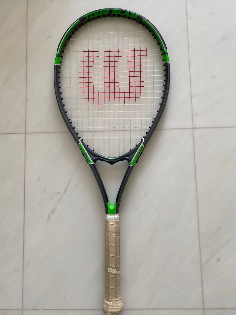 Wilson Tour Slam Tennis racket, Sports Equipment, Sports & Games ...