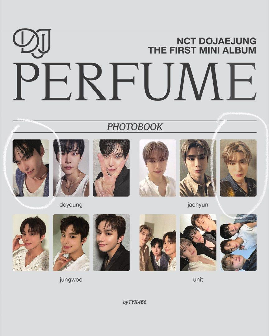 WTT NCT DOJAEJUNG PERFUME PHOTOBOOK ALBUM JUNGWOO DOYOUNG JAEHYUN PC ...