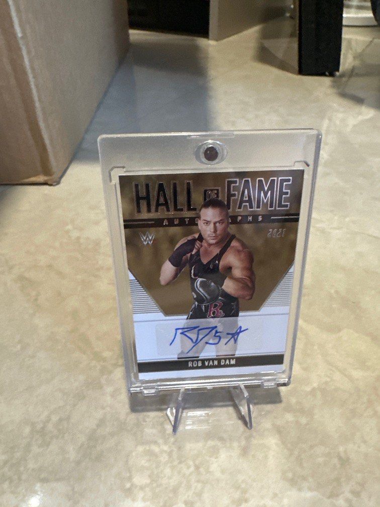 WWE Hall Of Fame RVD Autograph, Hobbies & Toys, Memorabilia ...