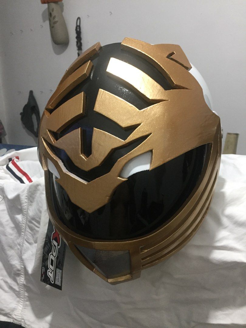 Xpot Power Ranger customize helmet on Carousell