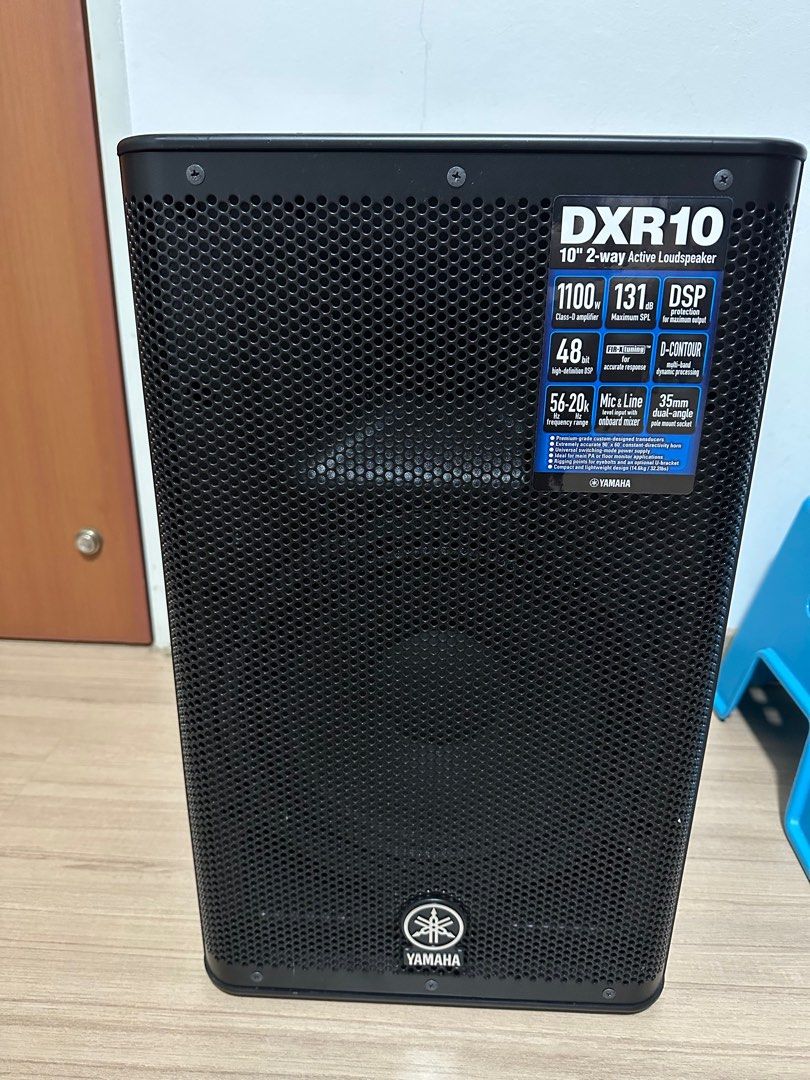 Yamaha Speaker DXR10, Audio, Soundbars, Speakers & Amplifiers on Carousell