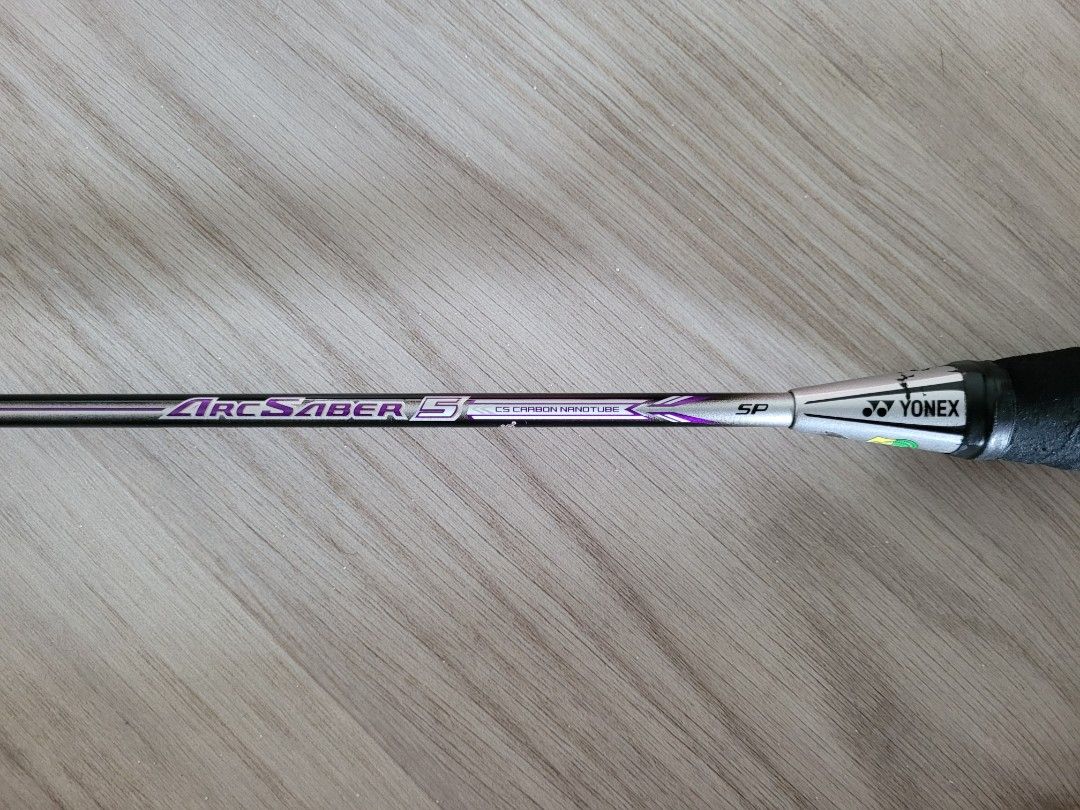 Yonex Badminton Racket - Arcsaber 5, Sports Equipment, Other Sports ...
