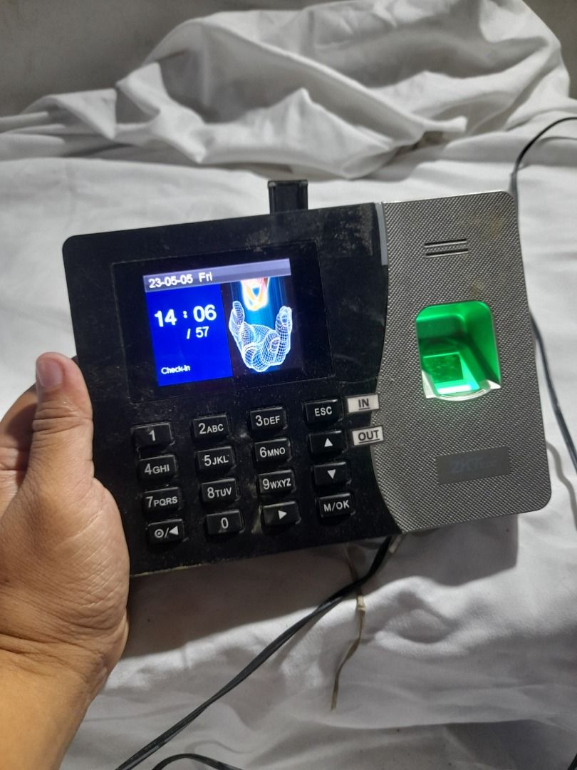 ZKTeco Fingerprint Attendance Machine Time Attendance Time Clock ...