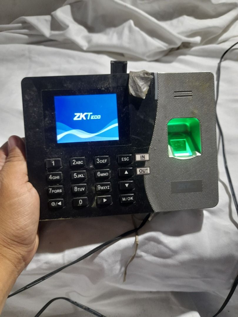 ZKTeco Fingerprint Attendance Machine Time Attendance Time Clock ...