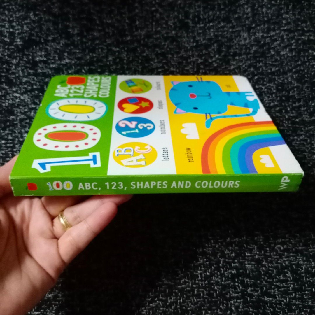 100 ABC,123,SHAPES,COLOURS, Hobbies & Toys, Books & Magazines, Children ...