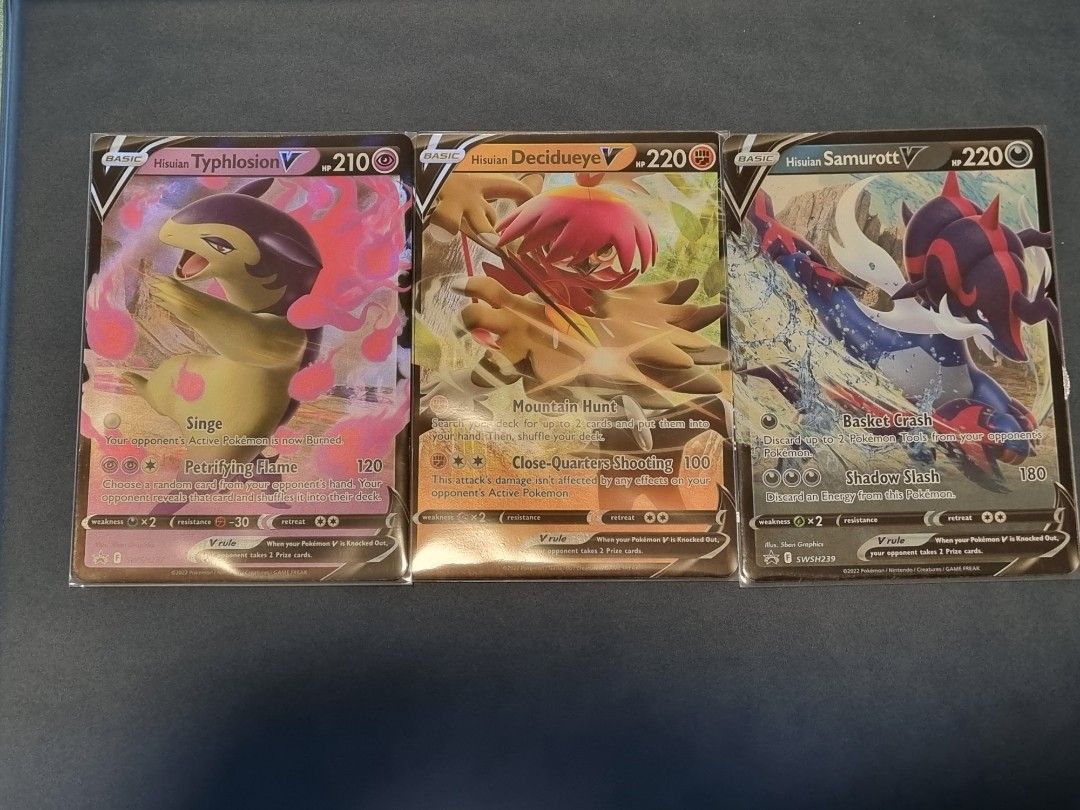 3 pokemon TCG promo cards, Hobbies & Toys, Toys & Games on Carousell