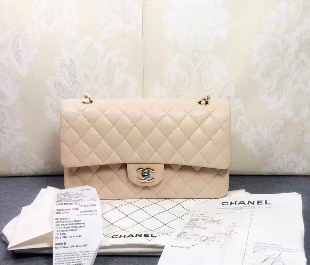 全新 Chanel CF 25, 名牌, 手袋及銀包 - Carousell