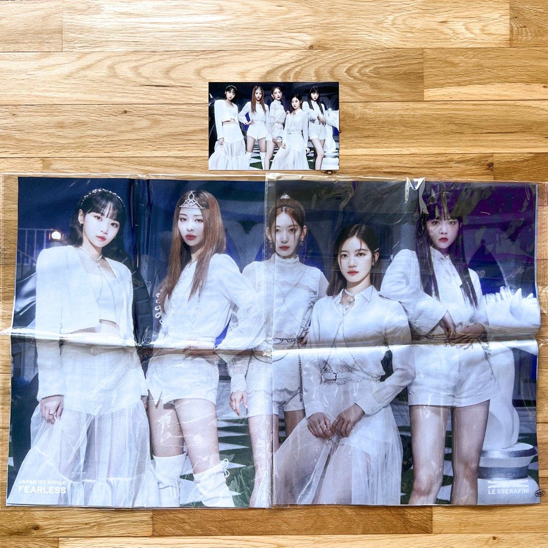 [ CHEAP ] SEALED INSTOCKS le sserafim fearless japan debut album solo ...