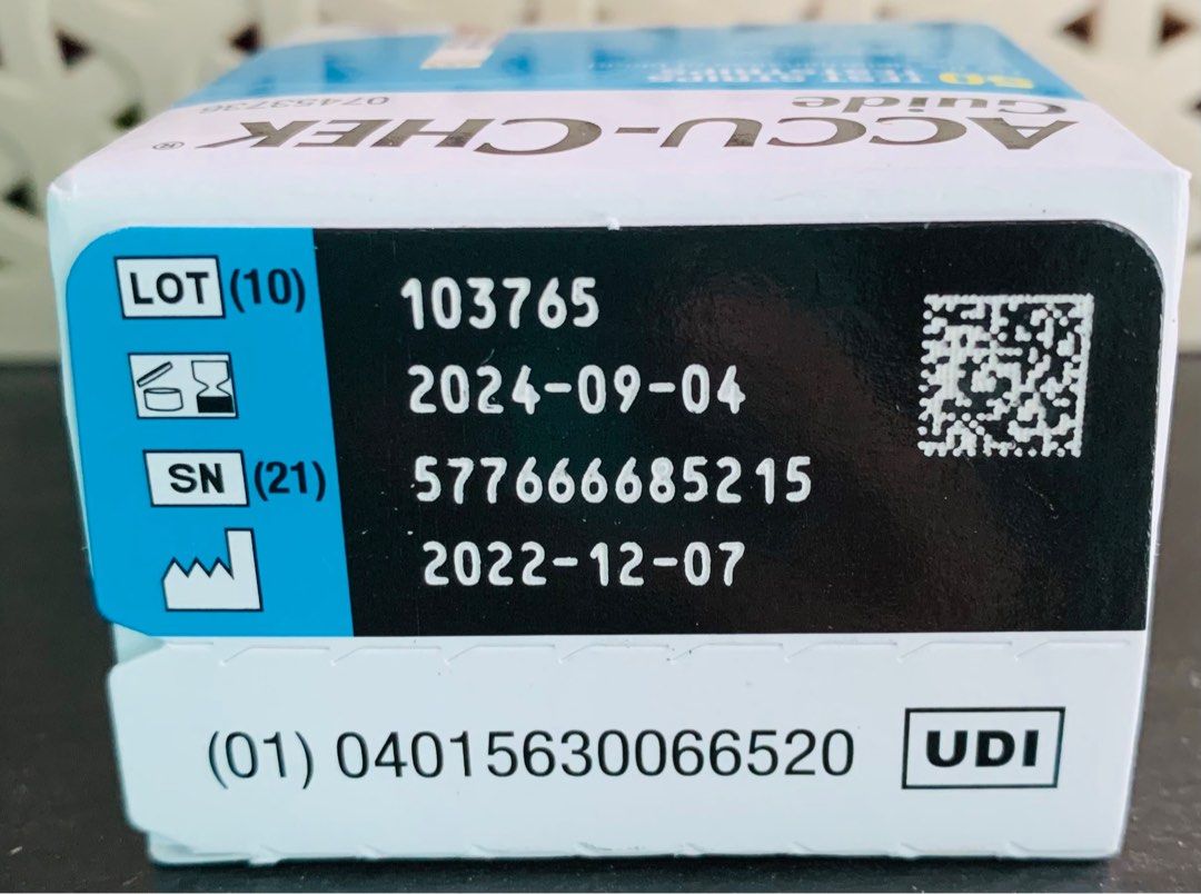 Accu Chek Guide 50 Test Strips Expiry 2024 Health And Nutrition Medical
