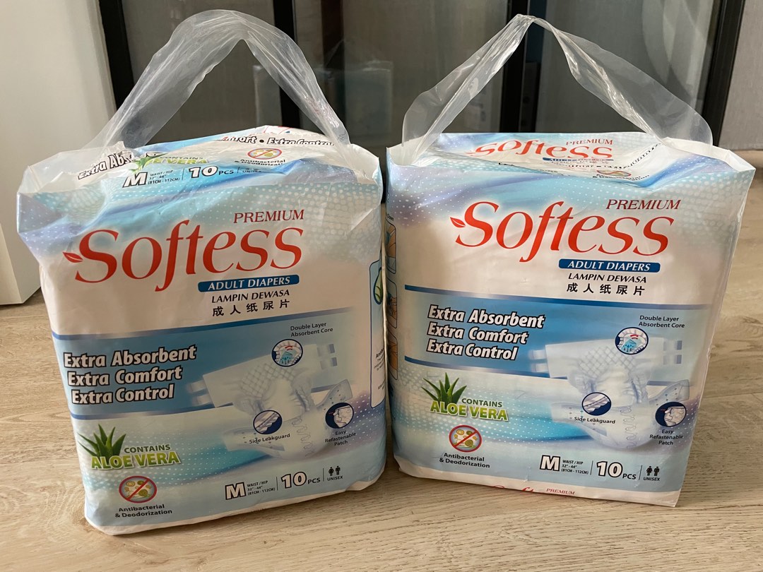 Adult diapers (Size M), Beauty & Personal Care, Sanitary Hygiene on ...