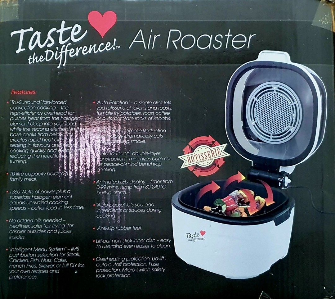 Air Roaster (Taste the Difference), TV & Home Appliances, Kitchen ...