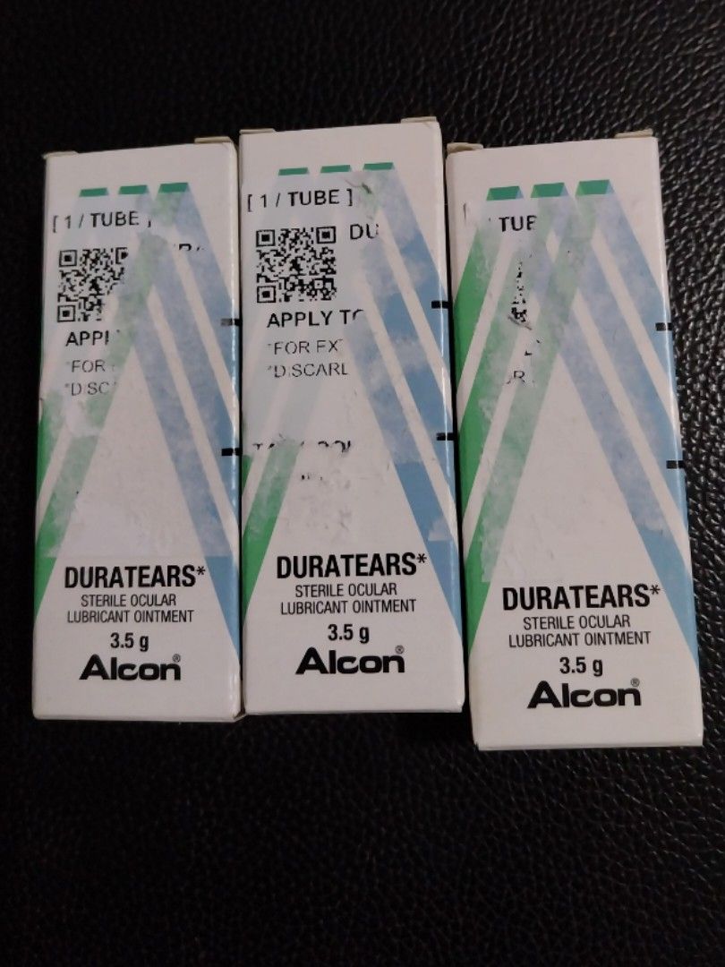 Alcon Duratears Eye Ointment, 3.5g, Everything Else on Carousell