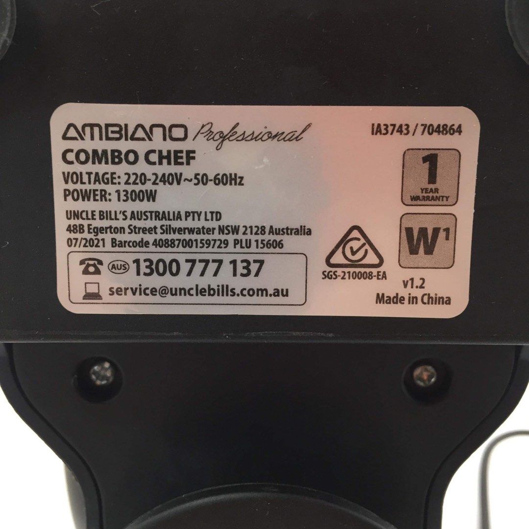 AMBIANO PROFESSIONAL Combo Chef Cooking Plates on Carousell