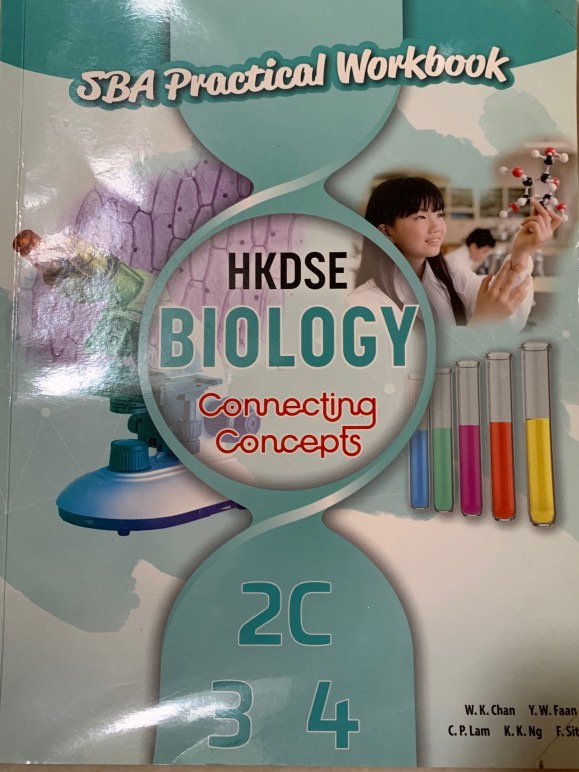 Aristo HKDSE Biology SBA Practical Workbook 2C, 3, 4, 興趣及遊戲, 書本 & 文具 ...