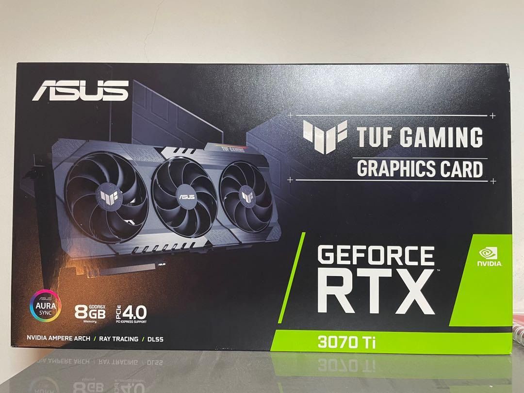 ASUS TUF RTX 3070TI OC 8GB, Computers & Tech, Parts & Accessories, Computer Parts on Carousell