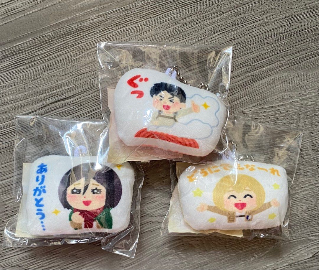 attack on titan irasutoya plush, Hobbies & Toys, Memorabilia ...