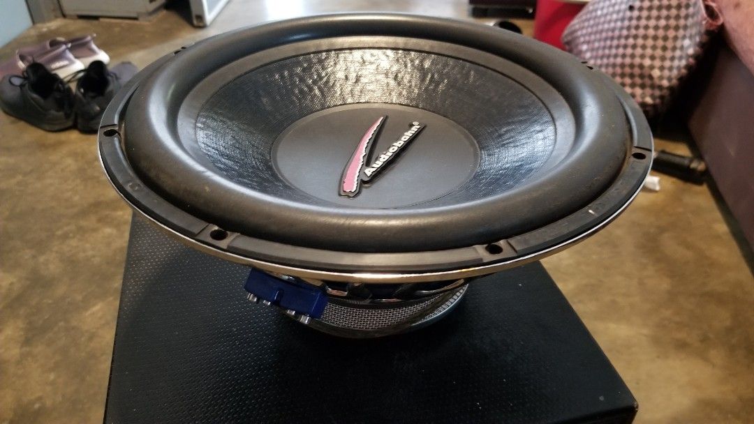 AUDIOBAHN d12 bass dual voice coil speaker, Audio, Soundbars, Speakers ...