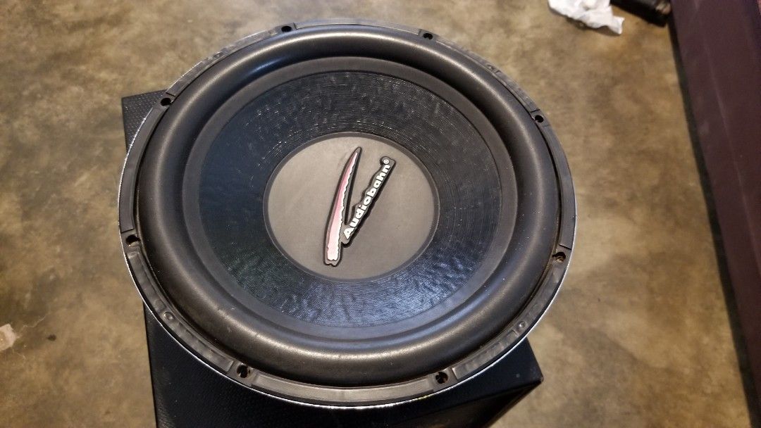 AUDIOBAHN d12 bass dual voice coil speaker, Audio, Soundbars, Speakers ...