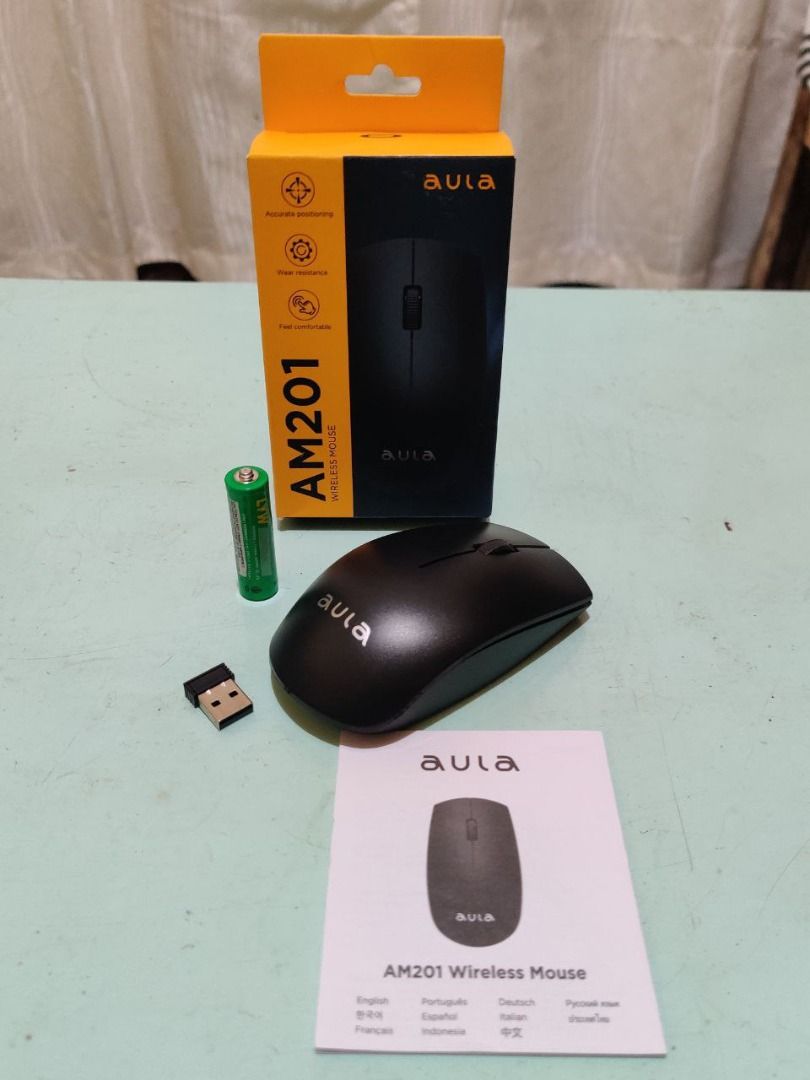 Aula AM201 Wireless Mouse, Computers & Tech, Parts & Accessories, Mouse ...