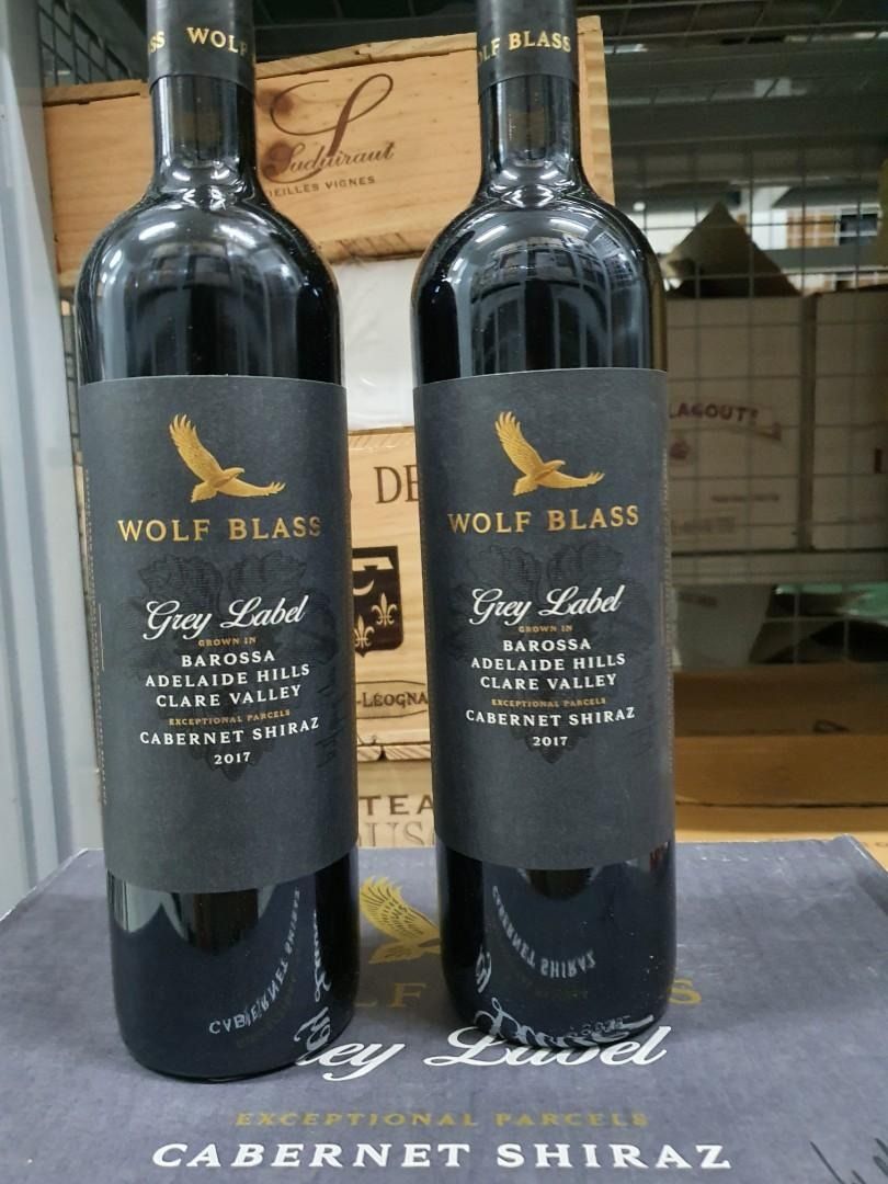 [Australian Red Wine] 2017 Wolf Blass Grey Label Cabernet Shiraz ...