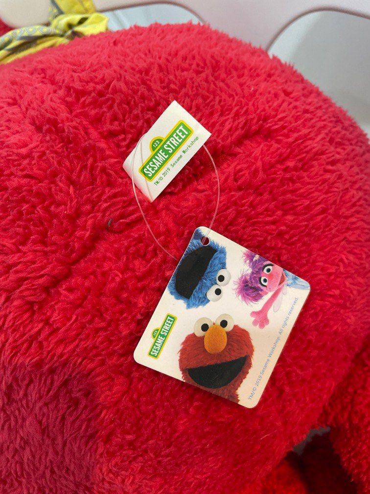 Authentic Brand New Huge Elmo plushie 90cm soft toy Sesame Street ...