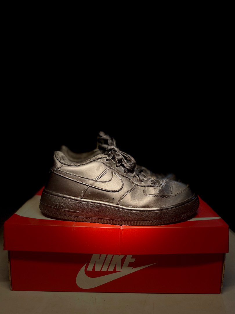 Authentic Nike Air Force 1 Triple Black on Carousell