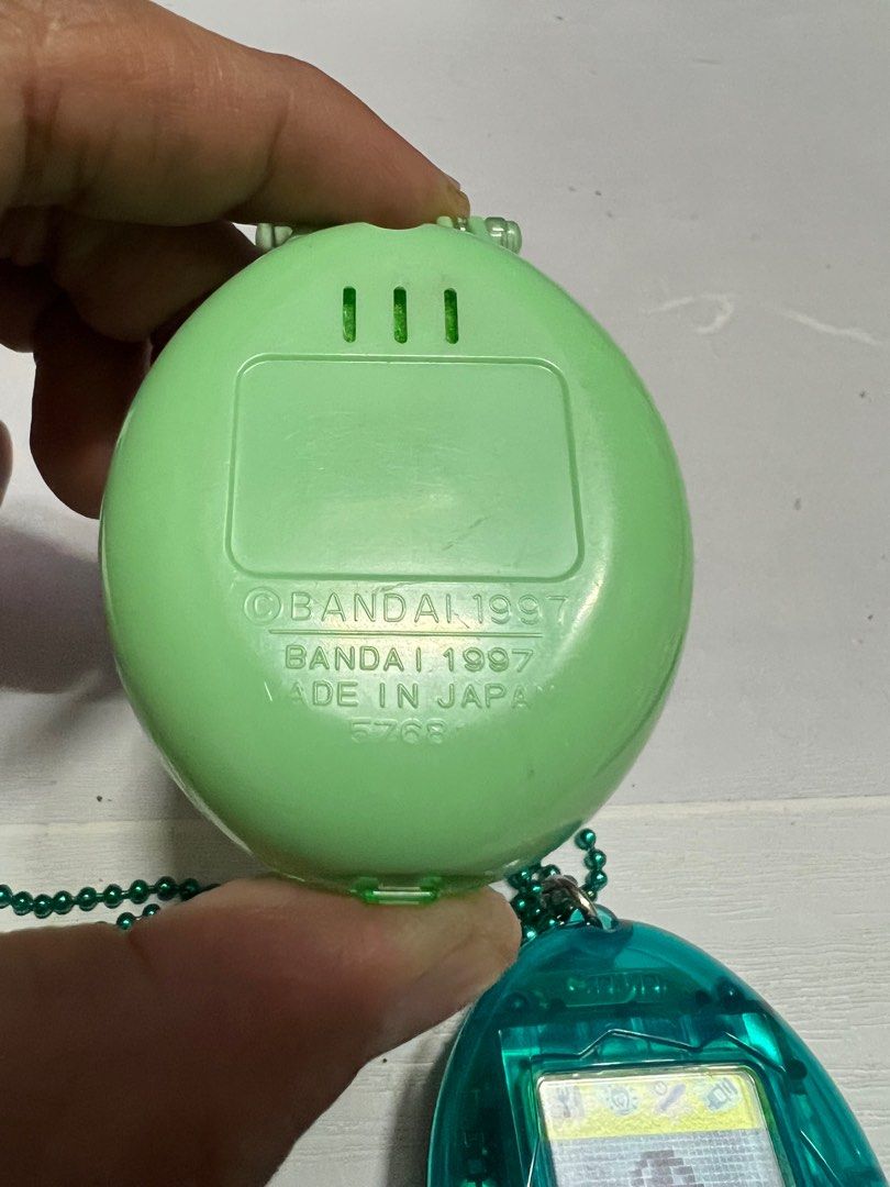 Bandai 1996 tamagotchi P1 Transparent green, Hobbies & Toys, Toys ...