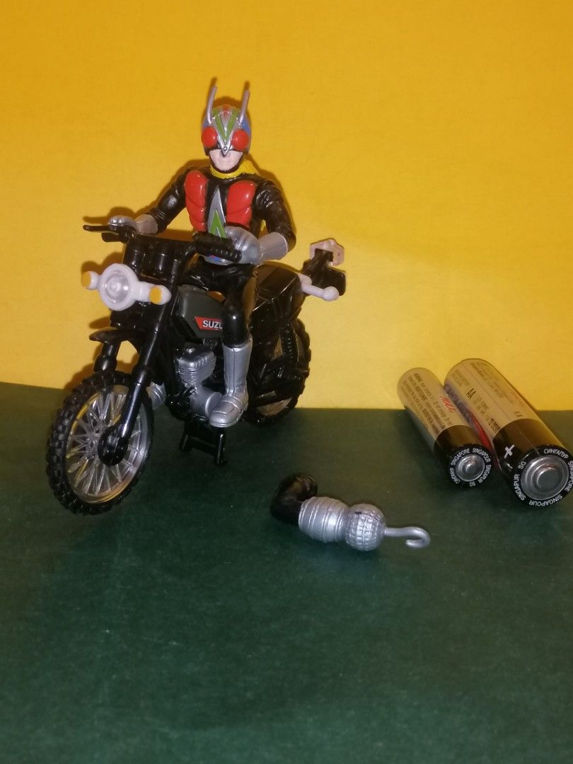 Bandai Kamen Rider Machine Bikes Riderman (motor can steer, figure ...